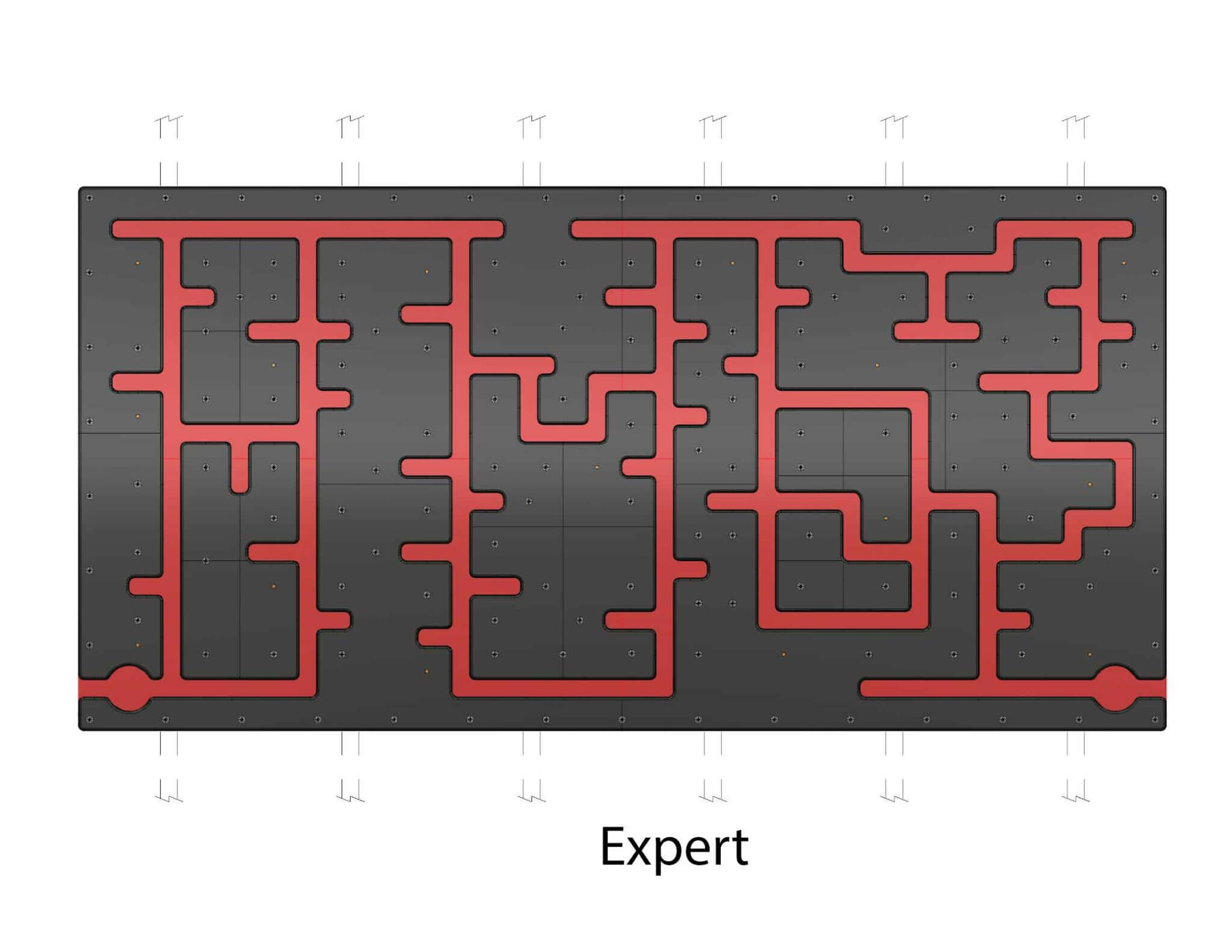Peg Maze | Ninja Course Element