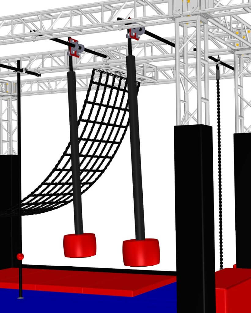 Air Swing | Ninja Warrior Course Obstacle