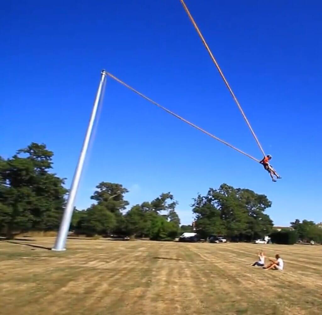 The Human Slingshot Ride: We Build And Install Them!