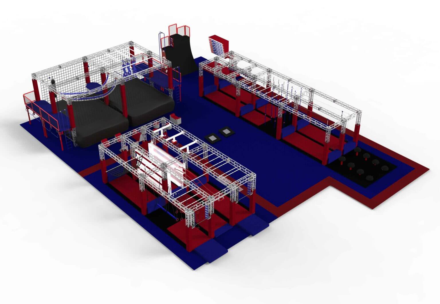 Indoor Ninja Warrior Course Design And Installation