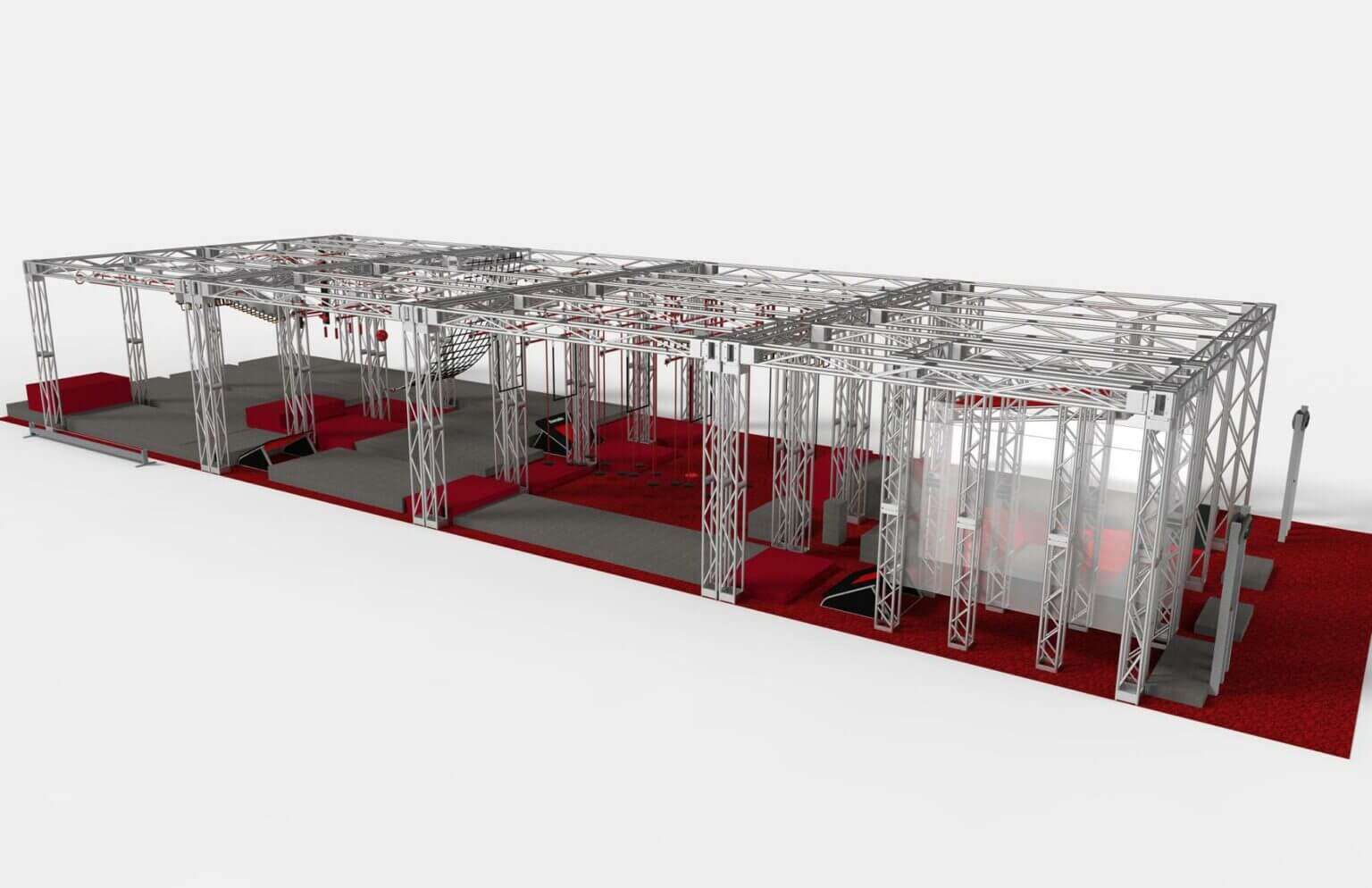 Indoor Ninja Warrior Course Design And Installation