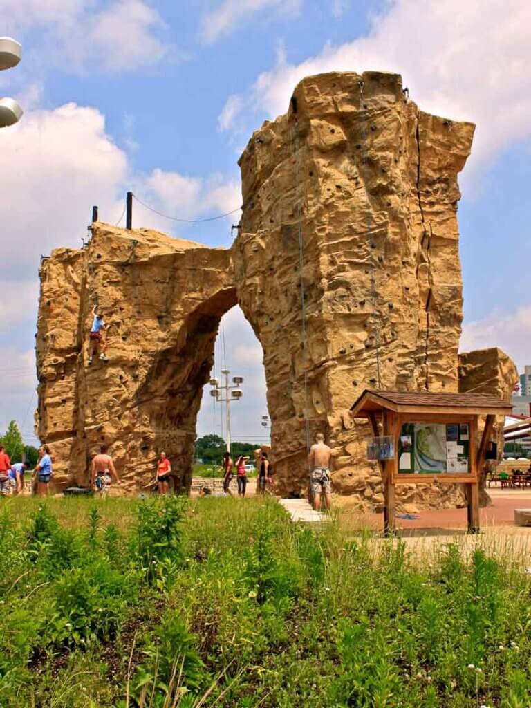 We Design, Build, & Manufacture Rock Climbing Walls