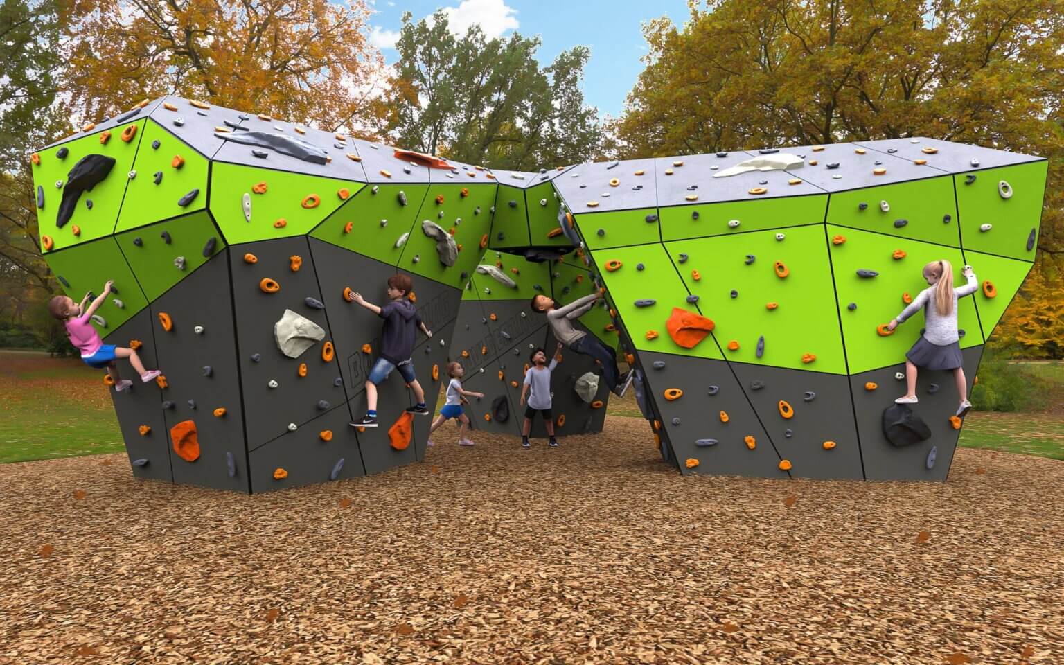 Custom Playground Boulders Built Just For You