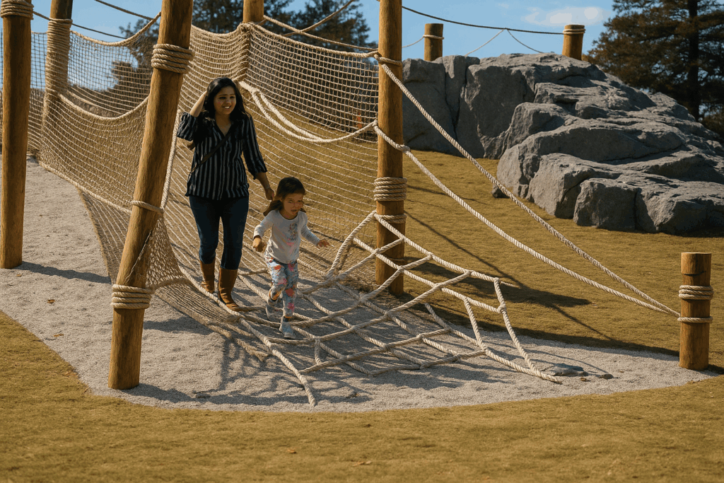 Natural Playground Design | Adventure Solutions Experts