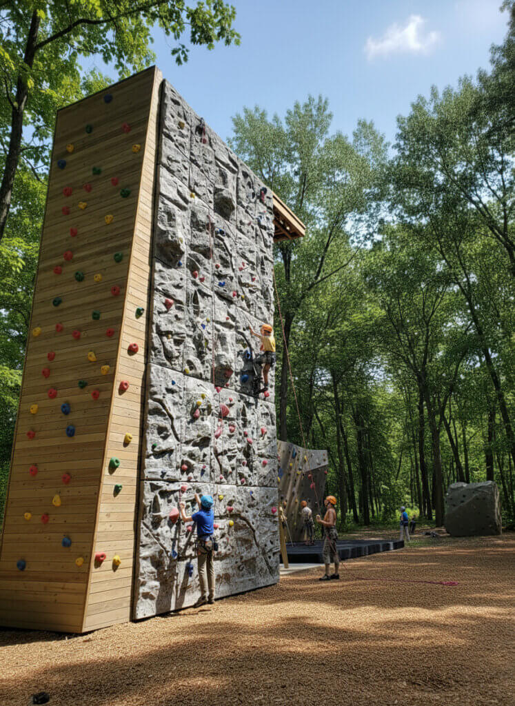 See Our Natural Rock Climbing Wall Panels Here