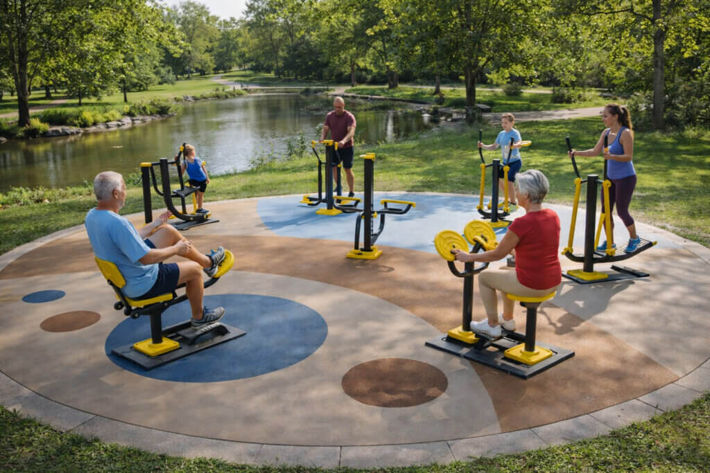 Fitness Park Equipment | Adventure Solutions Experts